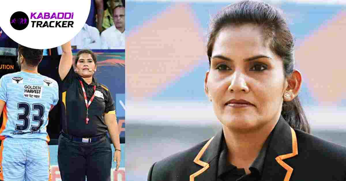 Who Is The Female Referee In PKL? - KabaddiTracker